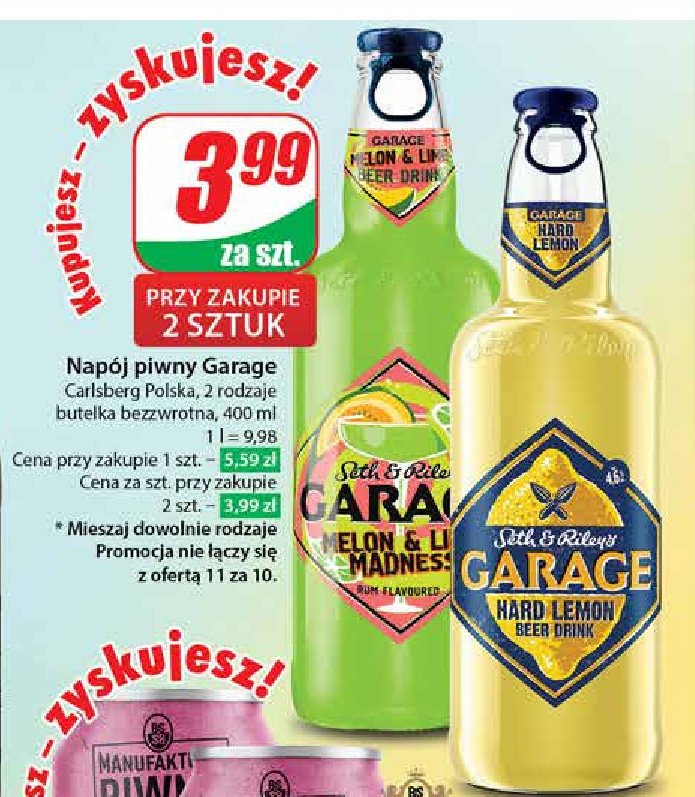 Piwo Garage melon & lime madness - cena - promocje - opinie - sklep ...