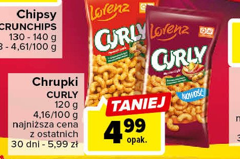 Chrupki mexican style Lorenz curly - cena - promocje - opinie - sklep ...
