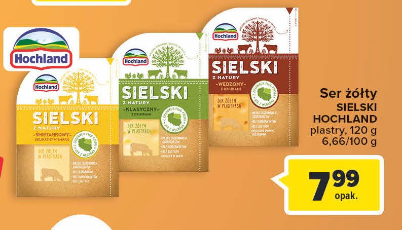 Ser wędzony z dziurami HOCHLAND SIELSKI - cena - promocje - opinie ...