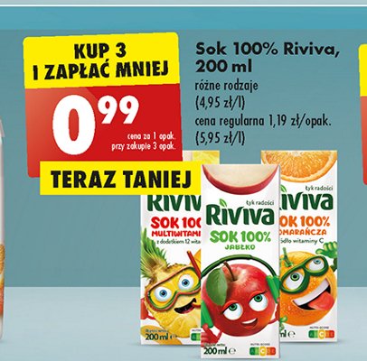 Sok pomarańczowy RIVIVA MINI - cena - promocje - opinie - sklep | Blix ...