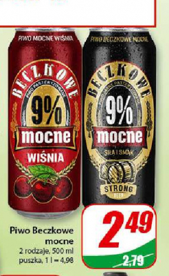 Piwo Beczkowe mocne 9% wiśniowe - cena - promocje - opinie - sklep ...