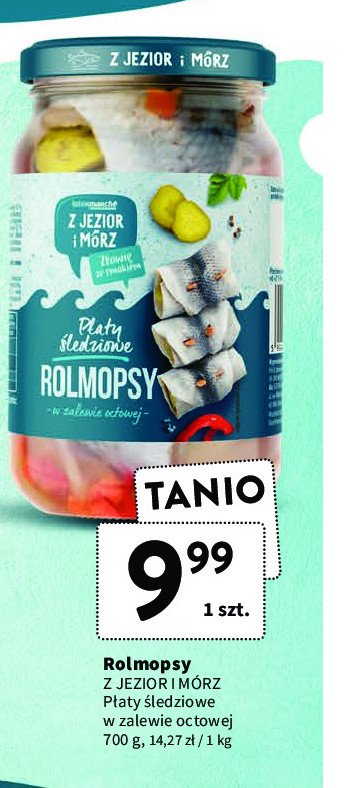 Rolmopsy Z jezior i mórz - cena - promocje - opinie - sklep | Blix.pl - Brak ofert