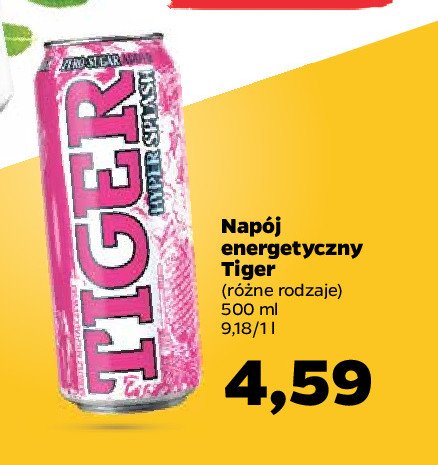 Napój hyper splash Tiger energy drink - cena - promocje - opinie - sklep | Blix.pl