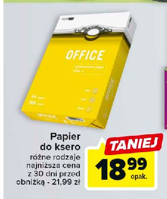 Papier ksero office a4 - cena - promocje - opinie - sklep | Blix.pl - Brak ofert