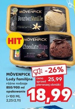 Lody bourbon vanilla MOVENPICK PREMIUM ICE CREAM - cena - promocje - opinie - sklep | Blix.pl ...
