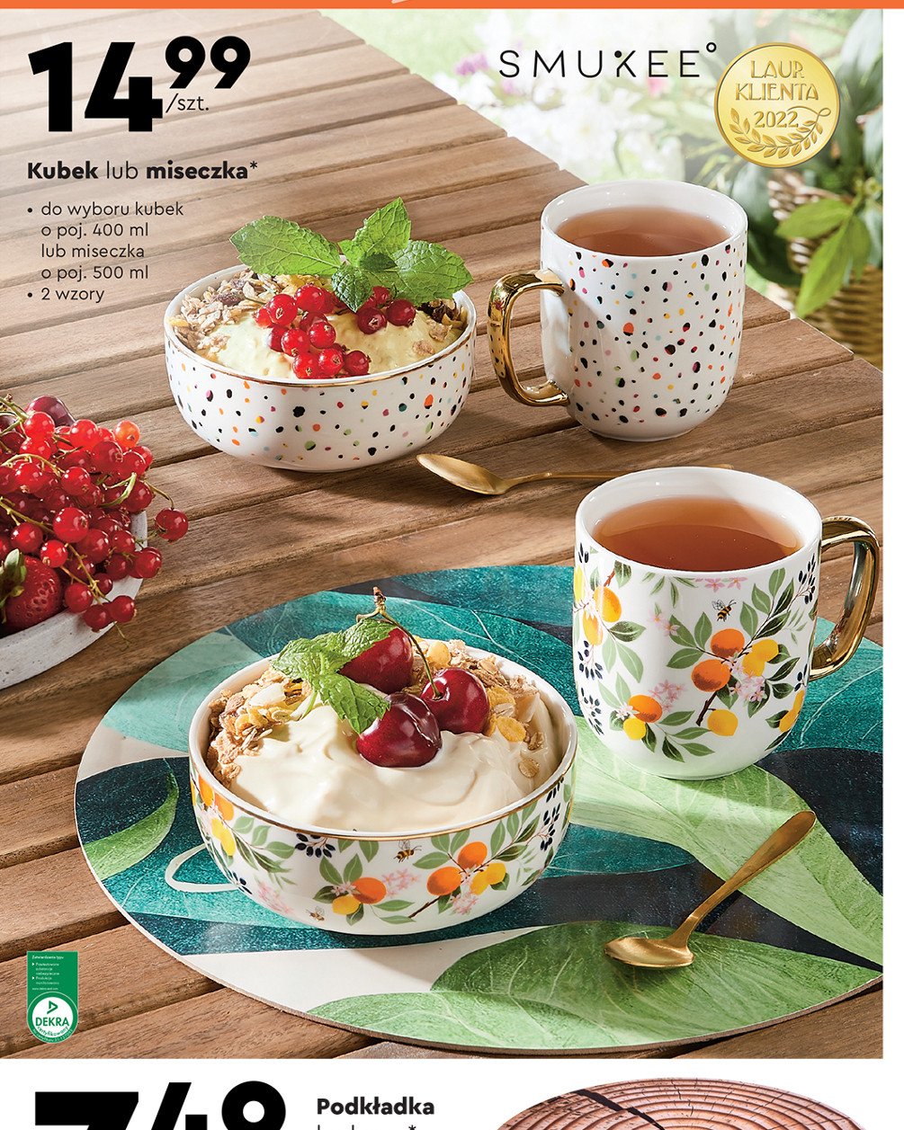 Kubek 400 ml Smukee - cena - promocje - opinie - sklep | Blix.pl - Brak ...