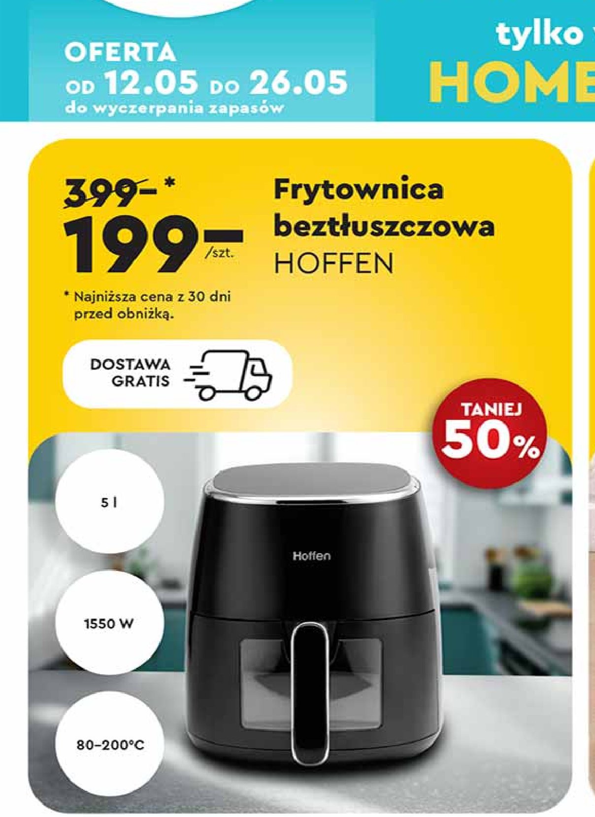 Frytownica beztłuszczowa 1550 w Hoffen - cena - promocje - opinie ...