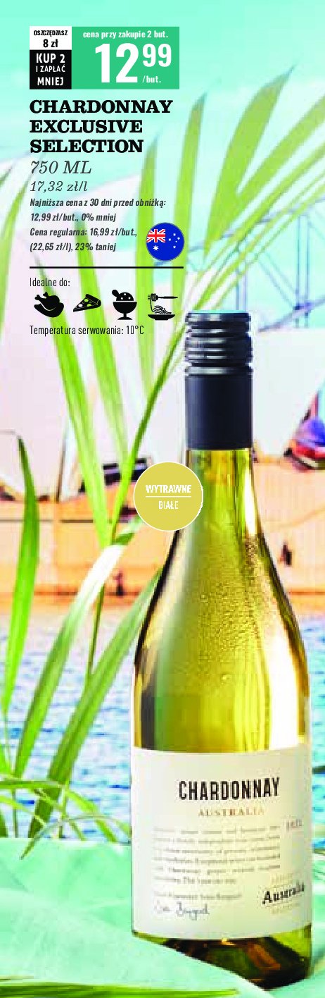 Wino Exclusive selection chardonnay - cena - promocje - opinie - sklep ...
