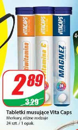 Tabletki musujące multiwitamina Vitacaps - cena - promocje - opinie ...