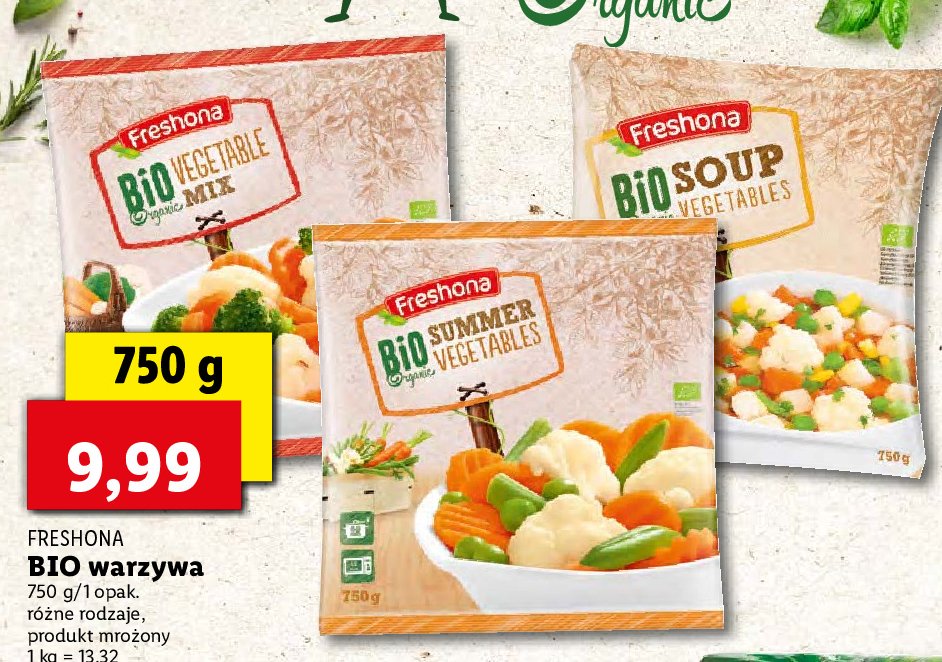 Mix warzyw bio Freshona - cena - promocje - opinie - sklep | Blix.pl