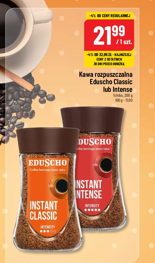 Kawa Eduscho cafe instant classic - cena - promocje - opinie - sklep ...