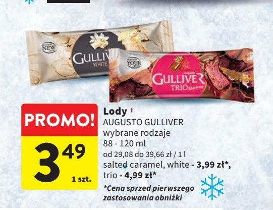Lód white Augusto gulliver - cena - promocje - opinie - sklep | Blix.pl ...