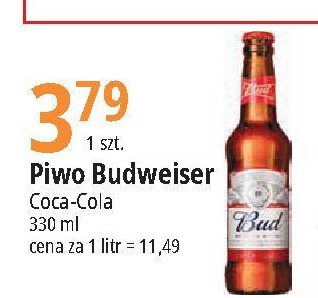 Piwo BUDWEISER BUD BLOND - cena - promocje - opinie - sklep | Blix.pl ...