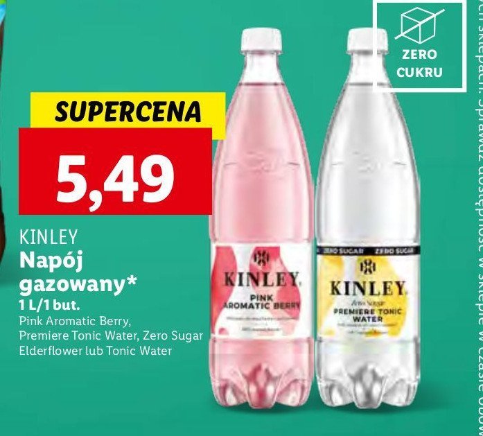 Napój pink aromatic berry Kinley - cena - promocje - opinie - sklep ...