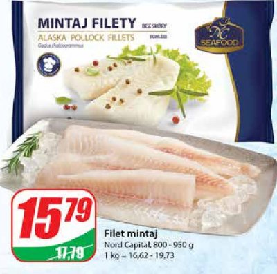 Mintaj filet bez skóry Seafood - cena - promocje - opinie - sklep | Blix.pl