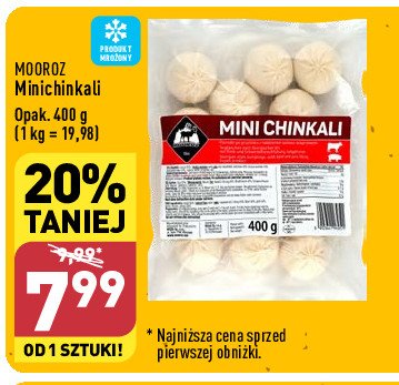 Mini chinkali Mooroz - cena - promocje - opinie - sklep | Blix.pl ...
