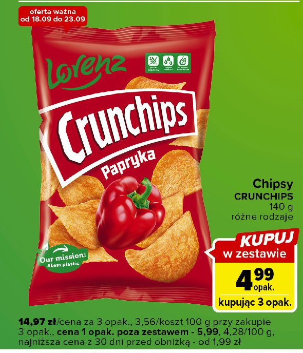 Chipsy chili K-classic - cena - promocje - opinie - sklep | Blix.pl ...