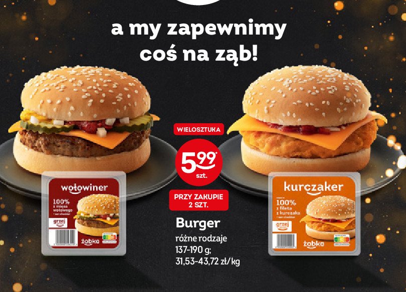 Burger kurczaker Żabka cafe - cena - promocje - opinie - sklep | Blix ...