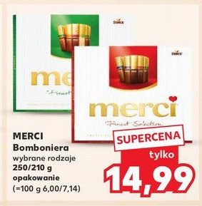 Merci - bombonierka czerwona - cena - opinie - promocja | Blix.pl