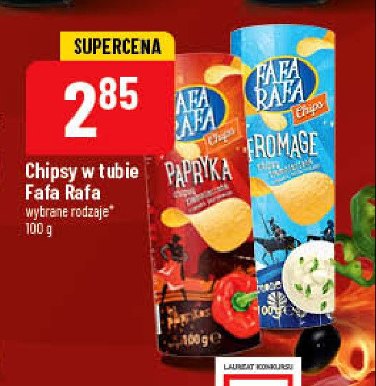 Chipsy o smaku fromage Fafa rafa - cena - promocje - opinie - sklep ...