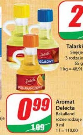 Cukier migdałowy Delecta - cena - promocje - opinie - sklep | Blix.pl