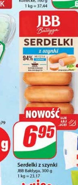 Serdelki z szynki Jbb bałdyga maestro - cena - promocje - opinie ...