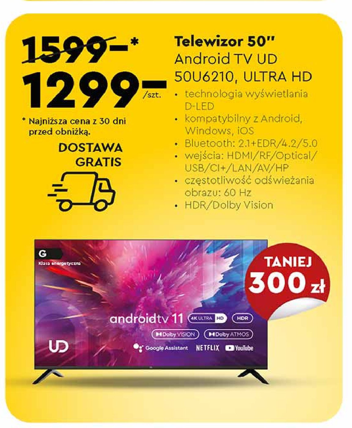 Telewizor 50u6210 - cena - promocje - opinie - sklep | Blix.pl - Brak ofert