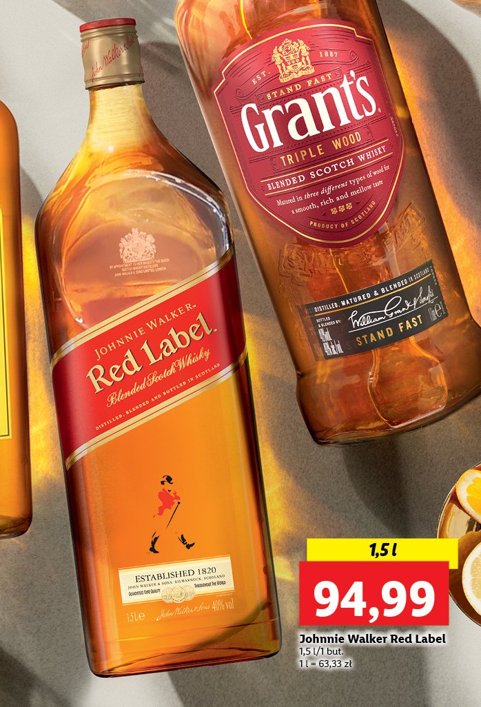 Whisky Johnnie walker red label - cena - promocje - opinie - sklep ...