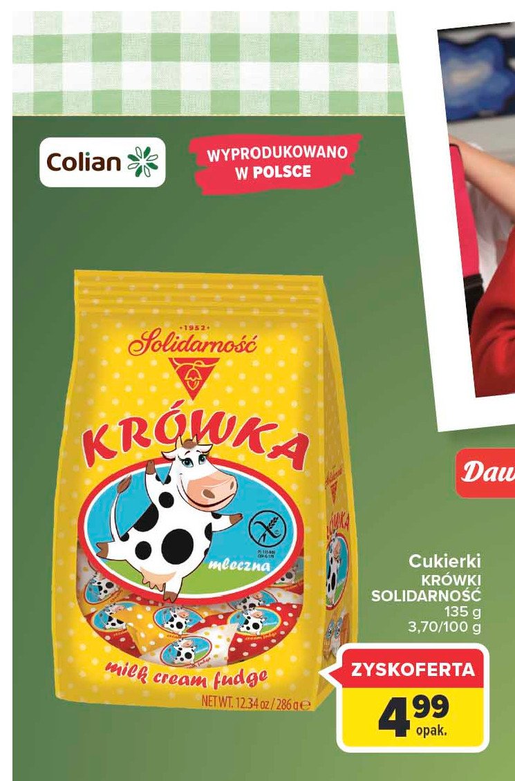 Cukierki krówka mleczna Solidarność - cena - promocje - opinie - sklep ...