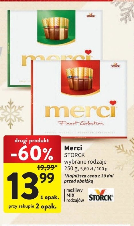 Bombonierka zielona Storck merci - cena - promocje - opinie - sklep ...