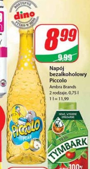 Napój gruszkowy Piccolo - cena - promocje - opinie - sklep | Blix.pl