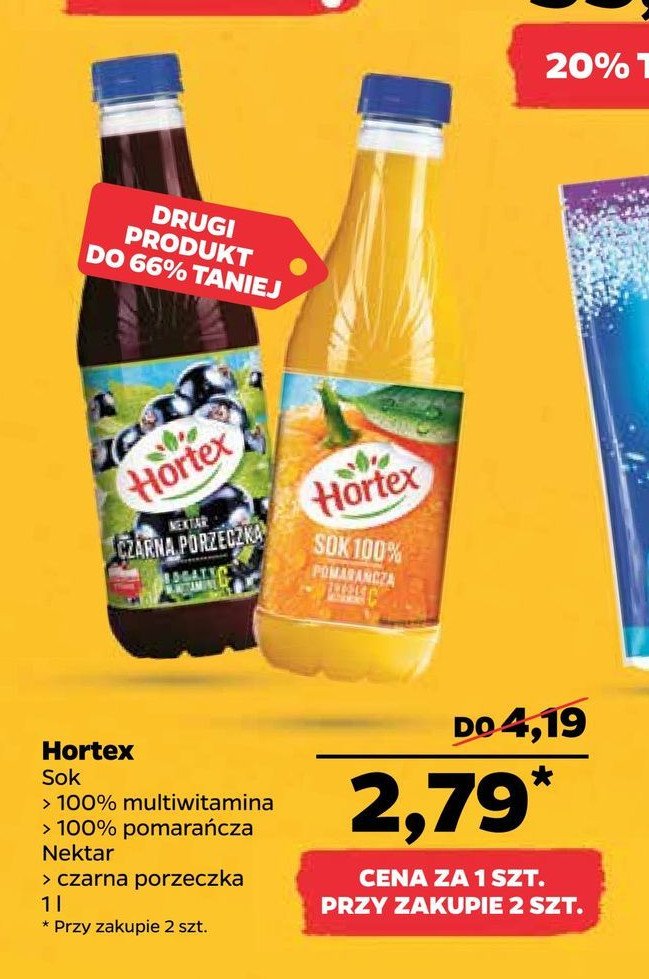 Sok 100% multiwitamina Hortex - cena - promocje - opinie - sklep | Blix.pl - Brak ofert