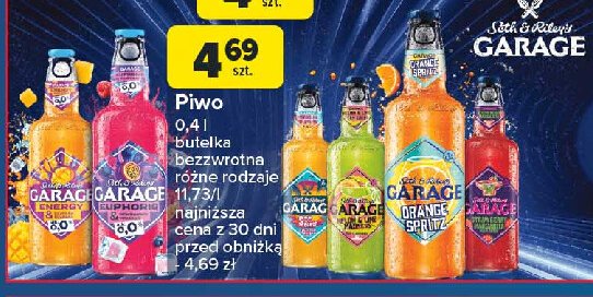 Piwo Garage melon & lime madness - cena - promocje - opinie - sklep | Blix.pl