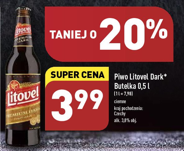 Piwo Litovel premium - cena - promocje - opinie - sklep | Blix.pl