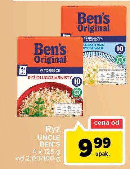 Ryź jaśminowy Ben's original - cena - promocje - opinie - sklep | Blix ...