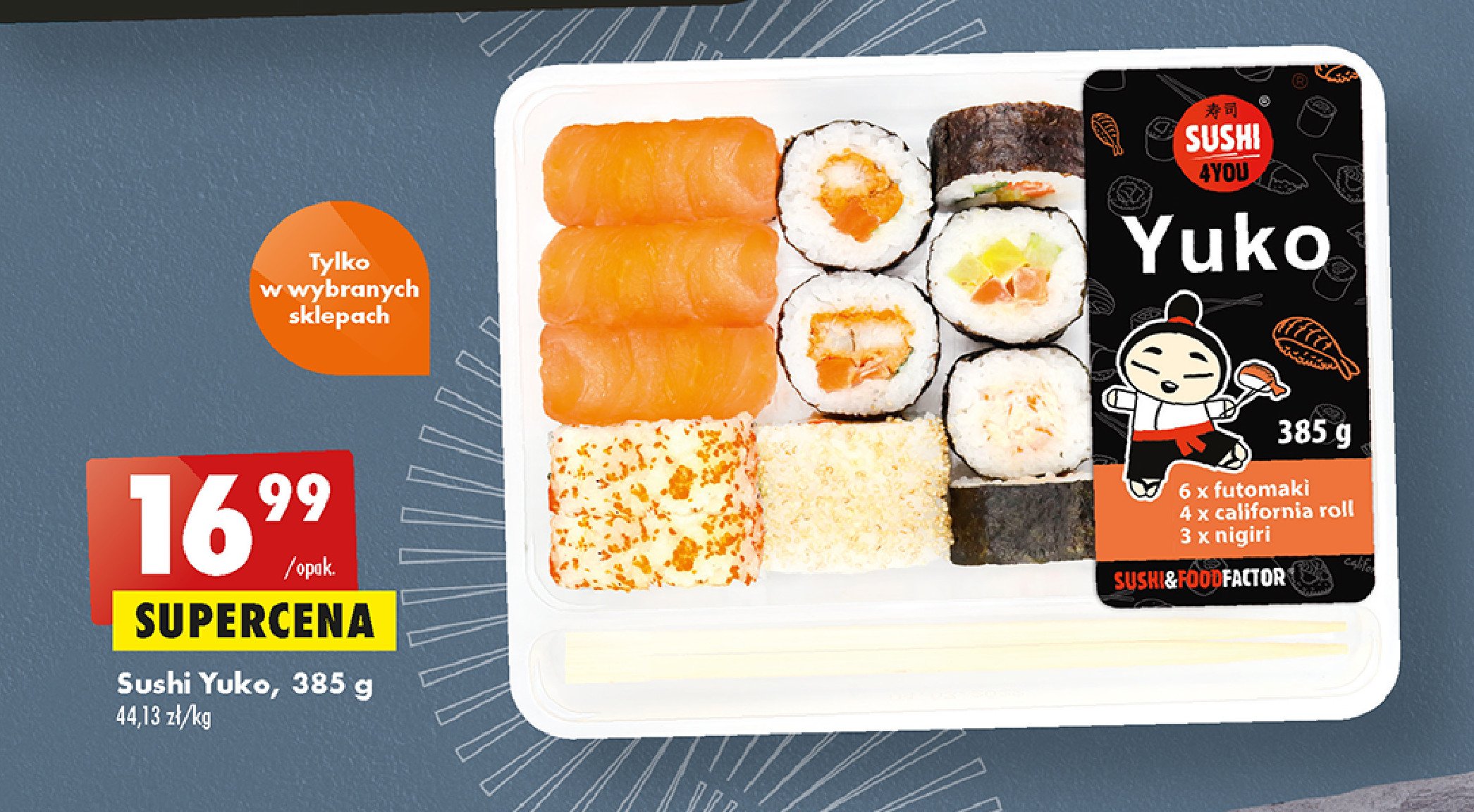 Sushi yuko Sushi 4you - cena - promocje - opinie - sklep | Blix.pl