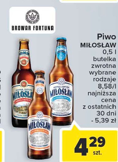 Piwo Miłosław bezalkoholowe ipa - cena - promocje - opinie - sklep ...