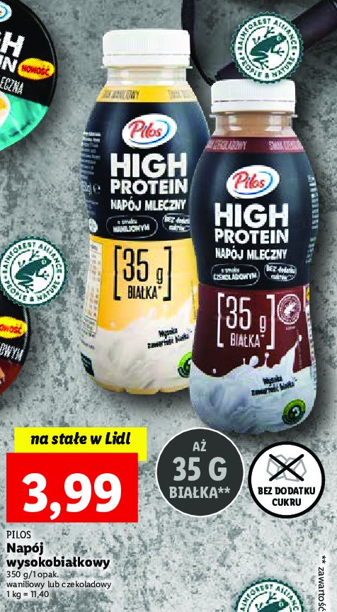 Napój czekoladowy PILOS HIGH PROTEIN - cena - promocje - opinie - sklep ...