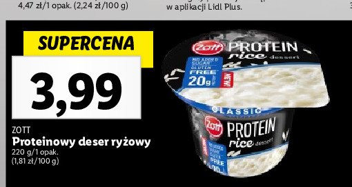Ryż proteinowy classic Zott protein - cena - promocje - opinie - sklep ...