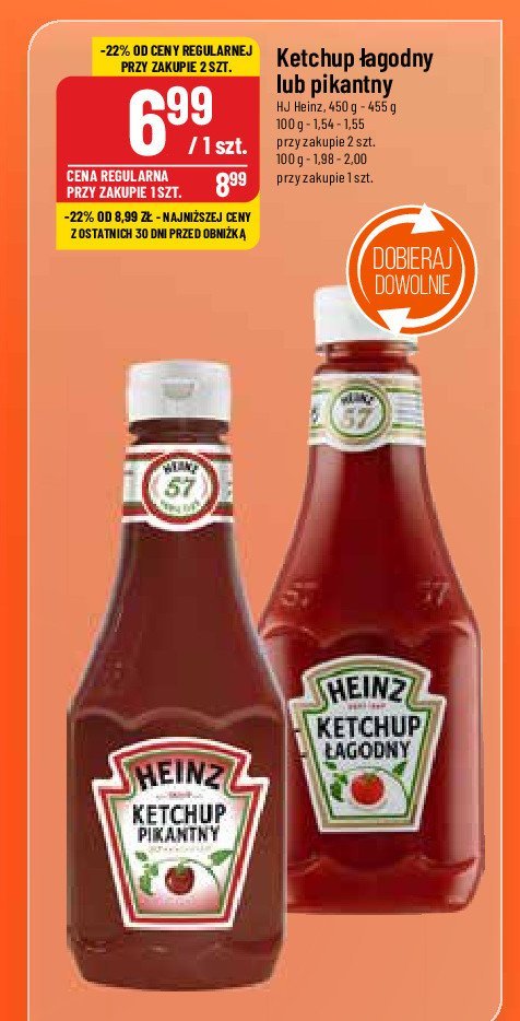 Ketchup pikantny Heinz - cena - promocje - opinie - sklep | Blix.pl - Brak ofert