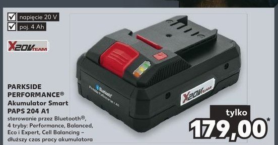 Akumulator smart Parkside - cena - promocje - opinie - sklep | Blix.pl