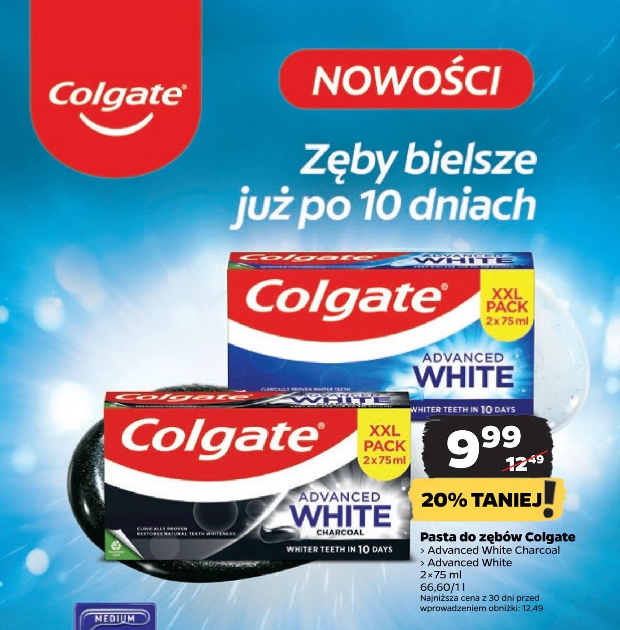 Pasta do zębow Colgate advanced white - cena - promocje - opinie ...