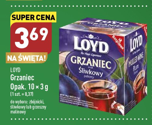 Grzaniec zbójnicki na ogniu Loyd tea grzaniec - cena - promocje ...