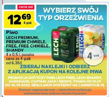 Piwo Lech free active hydrate mango i cytryna - cena - promocje ...