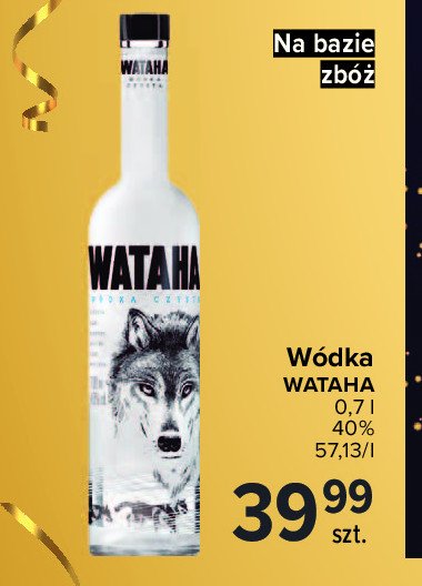 Wódka Wataha wódka czysta - cena - promocje - opinie - sklep | Blix.pl
