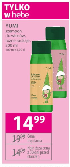 Szampon grejpfrutowa normalizacja Yumi cosmetics - cena - promocje ...