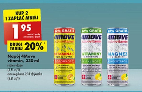 Napój magnez + witaminy 4move active vitamin - cena - promocje - opinie ...