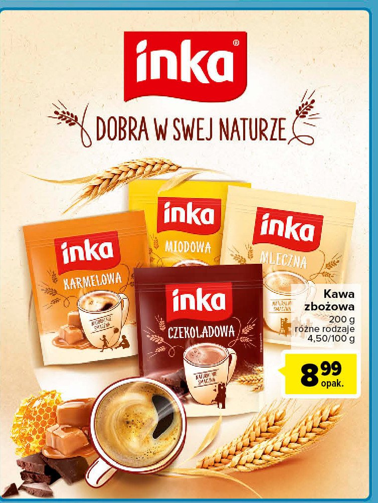 Kawa Inka miodowa - cena - promocje - opinie - sklep | Blix.pl