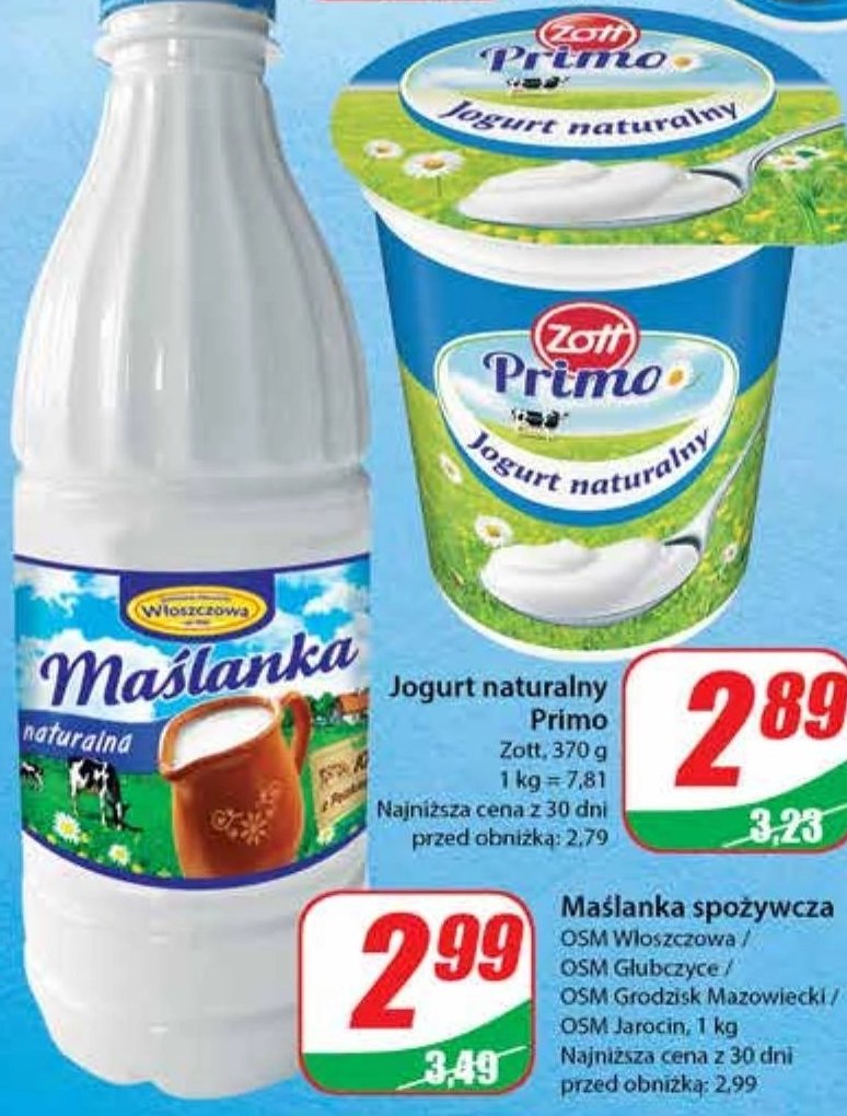 Maslanka naturalna GRODZISK - cena - promocje - opinie - sklep | Blix ...