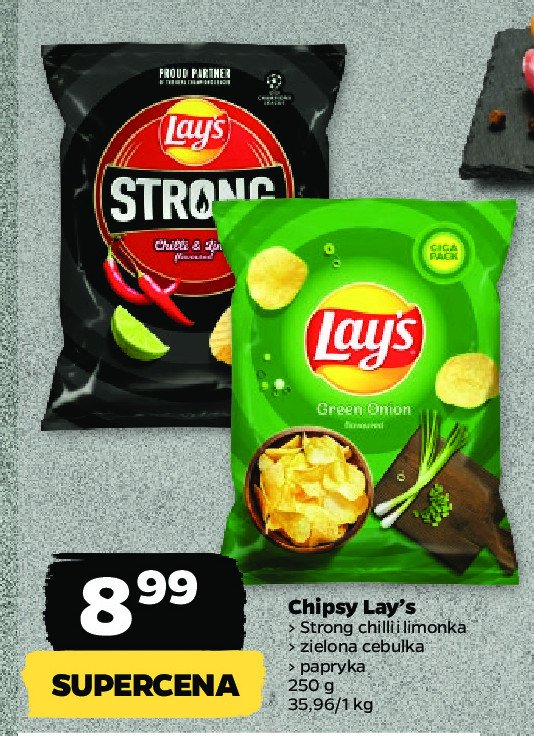 Chipsy chilli Lay's strong Frito lay lay's - cena - promocje - opinie ...